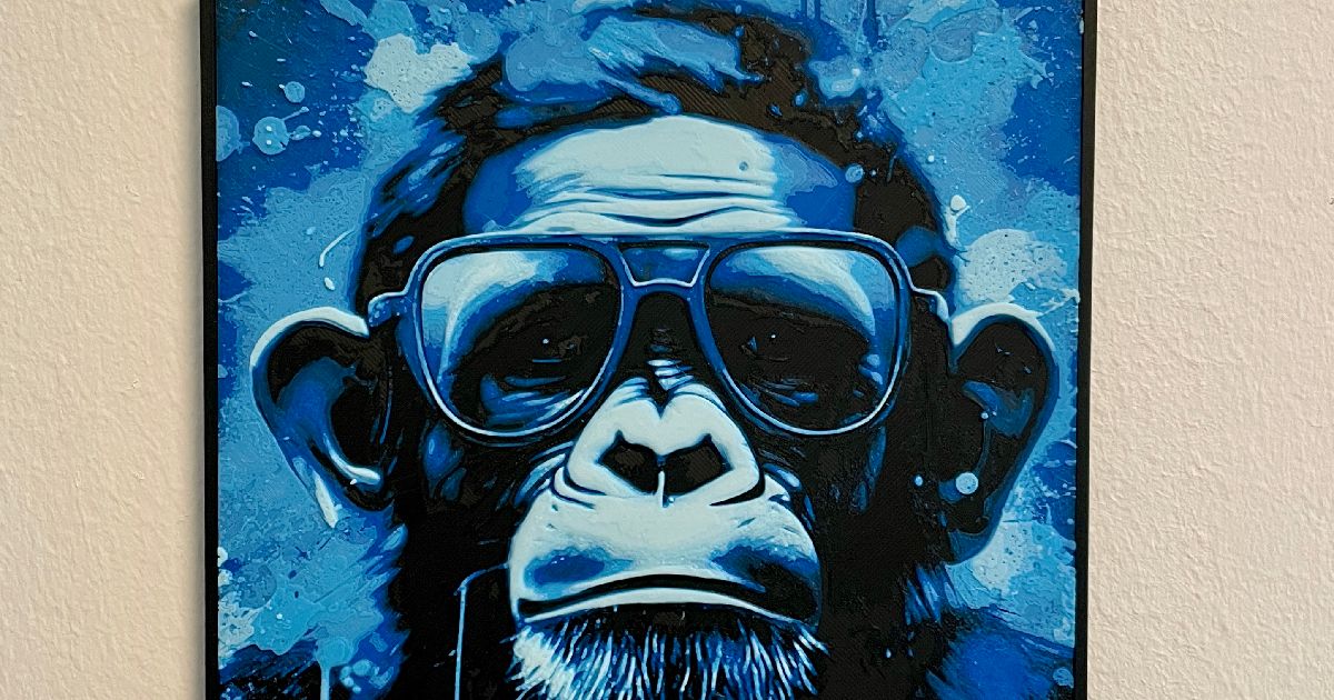 Splash Monkey - Hueforge by mbaggerc | Download free STL model ...