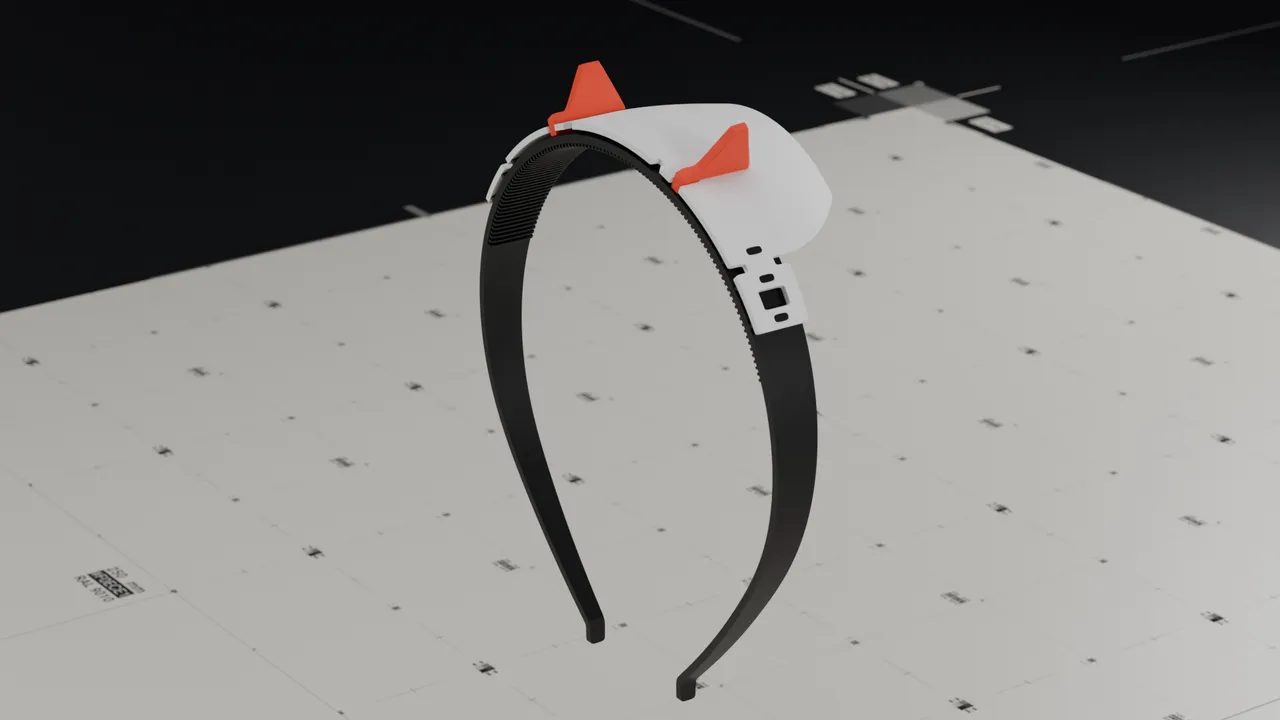 Techwear Hairband : Devil Edition by Cris K B | Download free STL model ...