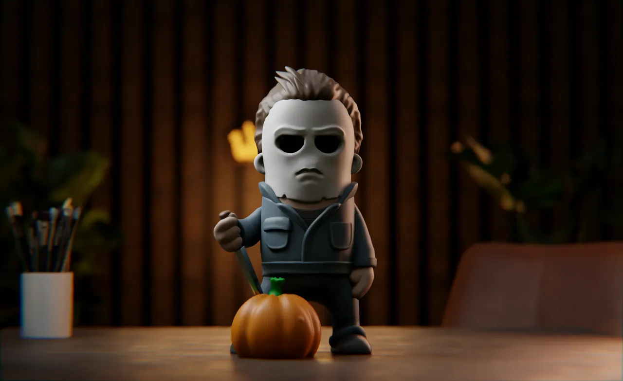 Mini Michael Myers by Wekster | Download free STL model | Printables.com
