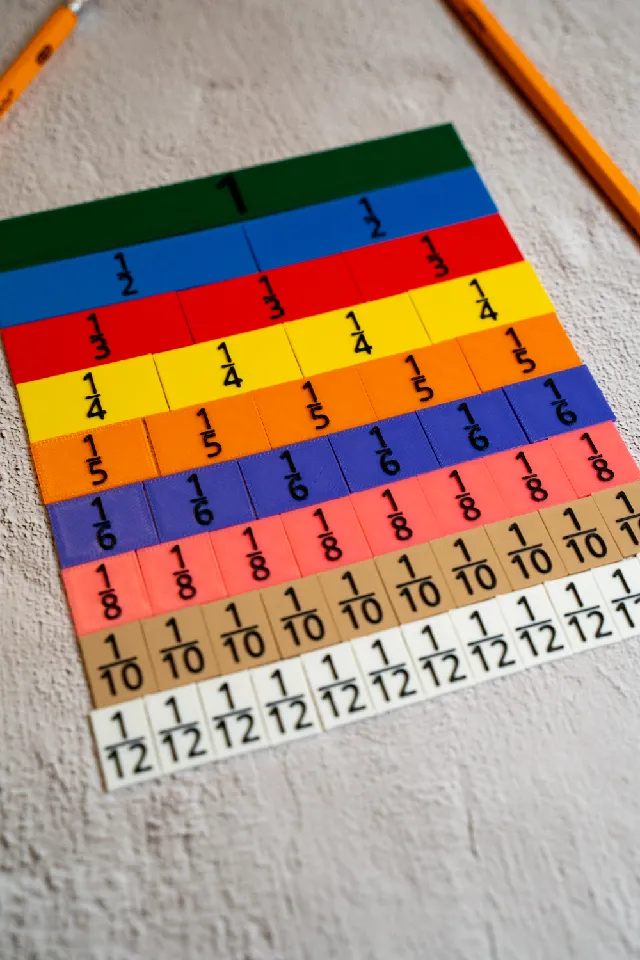 Fractions Manipulatives by Justin Zehren | Download free STL model ...