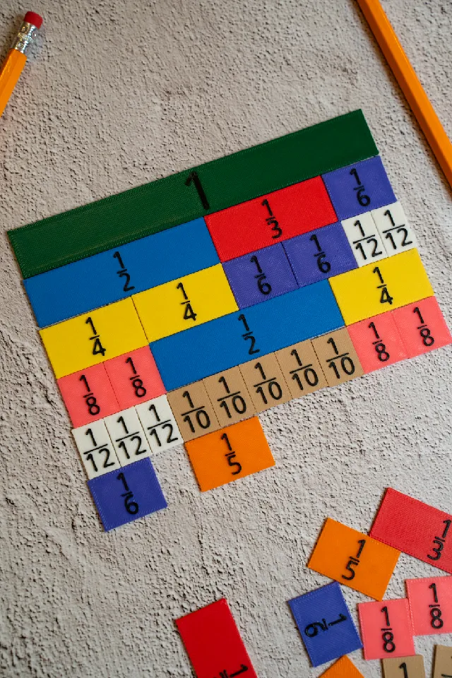 Fractions Manipulatives by Justin Zehren | Download free STL model ...