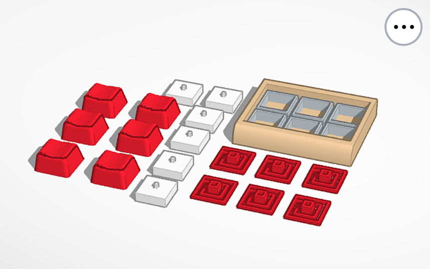 Fully 3d printable fidget keyboard by Caleb | Download free STL model ...