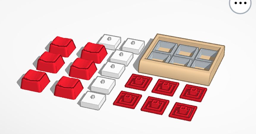 Fully 3d printable fidget keyboard by Caleb | Download free STL model ...