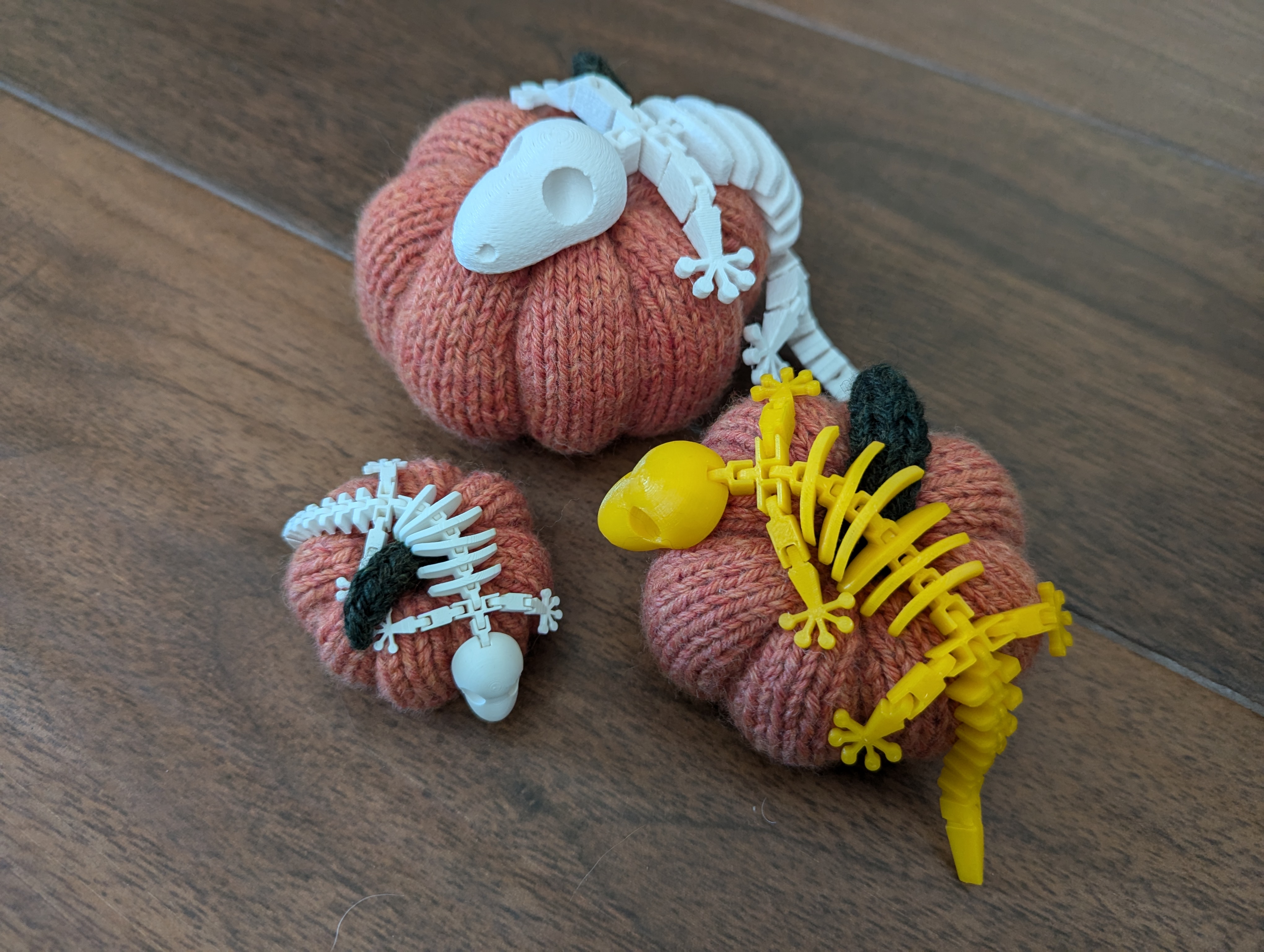 Articulated Flexi Gecko Skeleton by burgenhopper | Download free STL ...