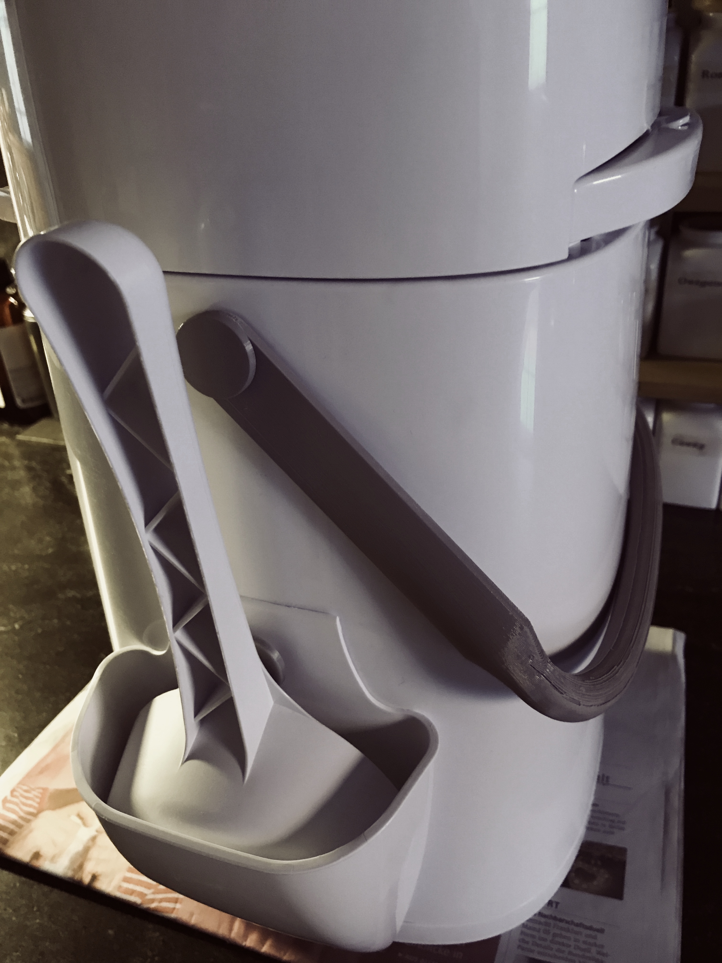 Cat Litter Locker II - Bucket Handle by JPG_master | Download free STL ...