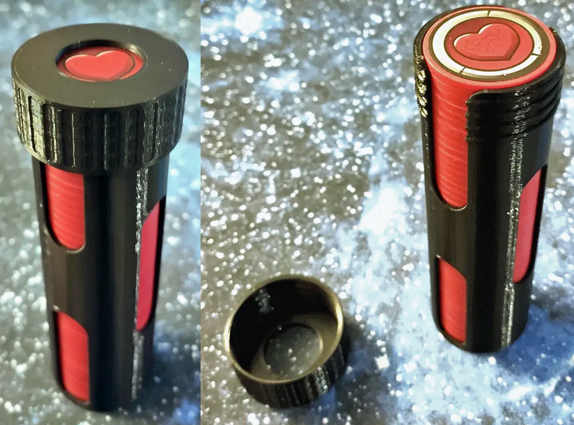 Poker Chip Holder | with Screw-On Lid | Holds 45 Poker Chips! by ...