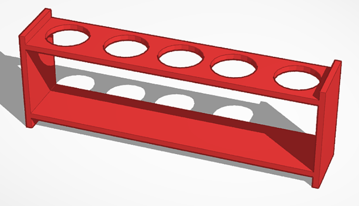 Test Tube Holder by starn1ght | Download free STL model | Printables.com Test Tube Holder by starn1ght | Download free STL model | Printables.com