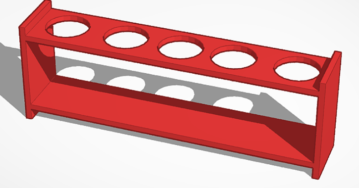 Test Tube Holder by starn1ght | Download free STL model | Printables.com