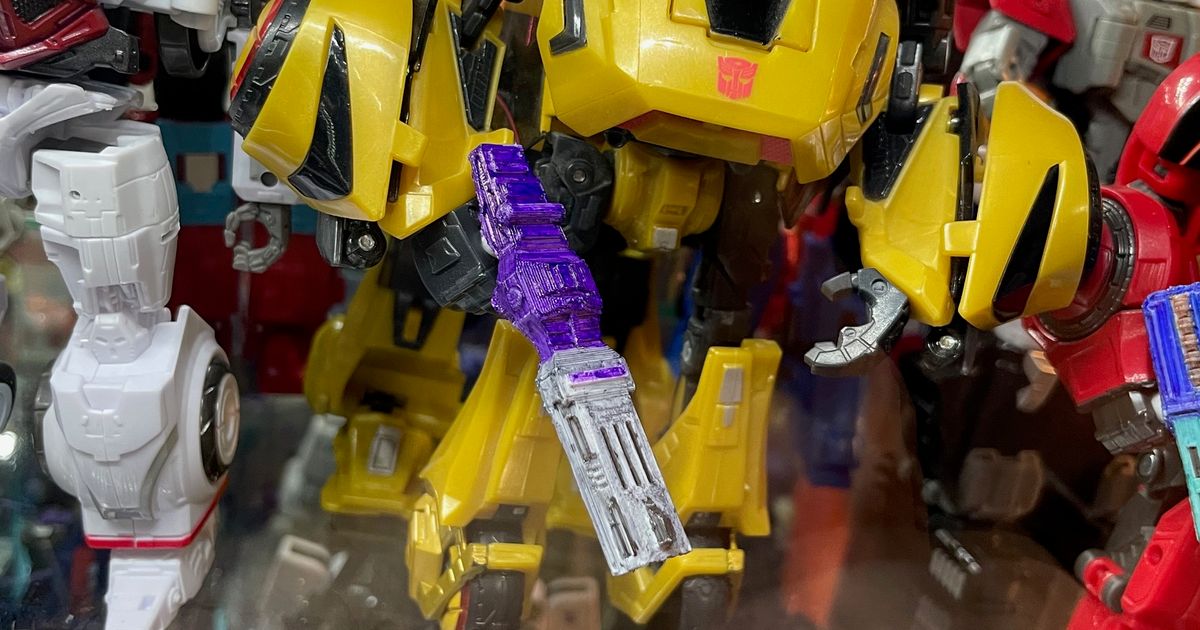 Transformers, Shockwave Alt Mode Blaster 5mm handle by Jssharpknife ...