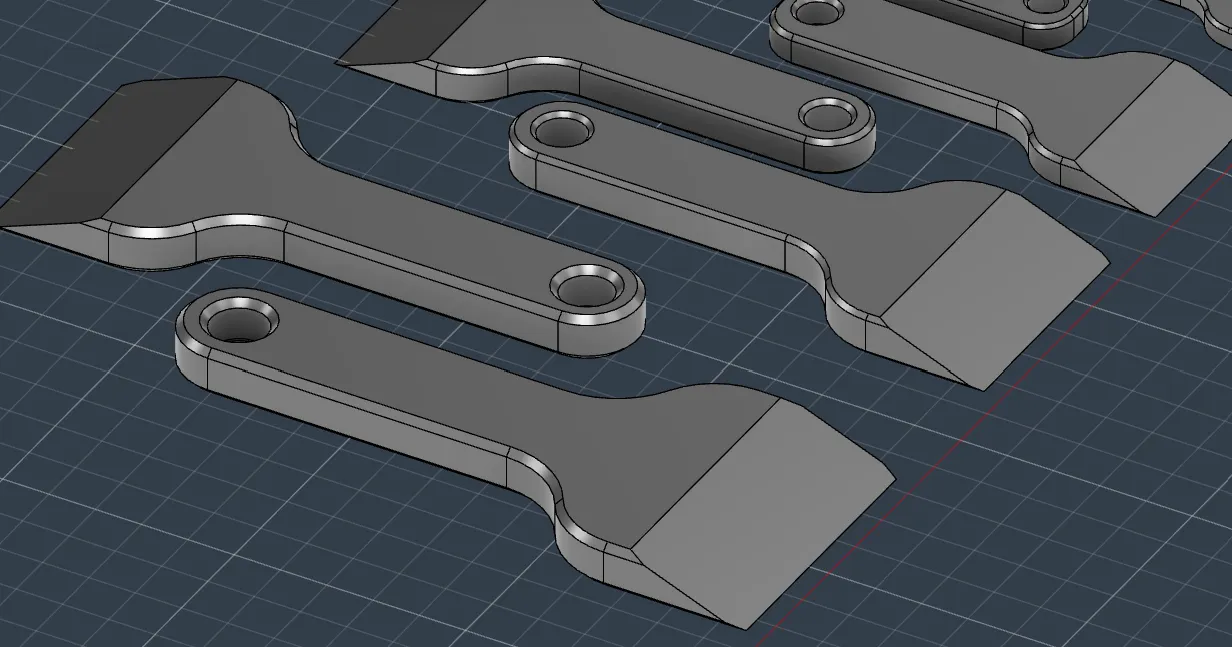 Scrapers set (20 - 60)mm by Dani85 | Download free STL model ...