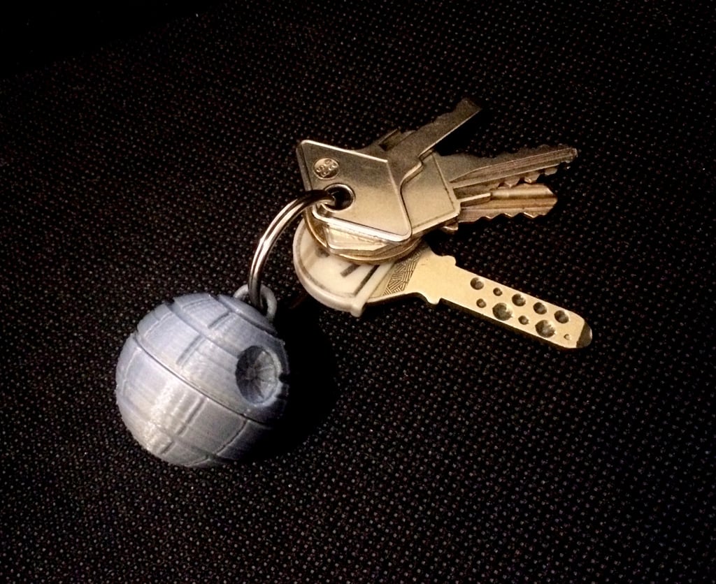 DeathStar keychain by Colonel3D | Download free STL model | Printables.com