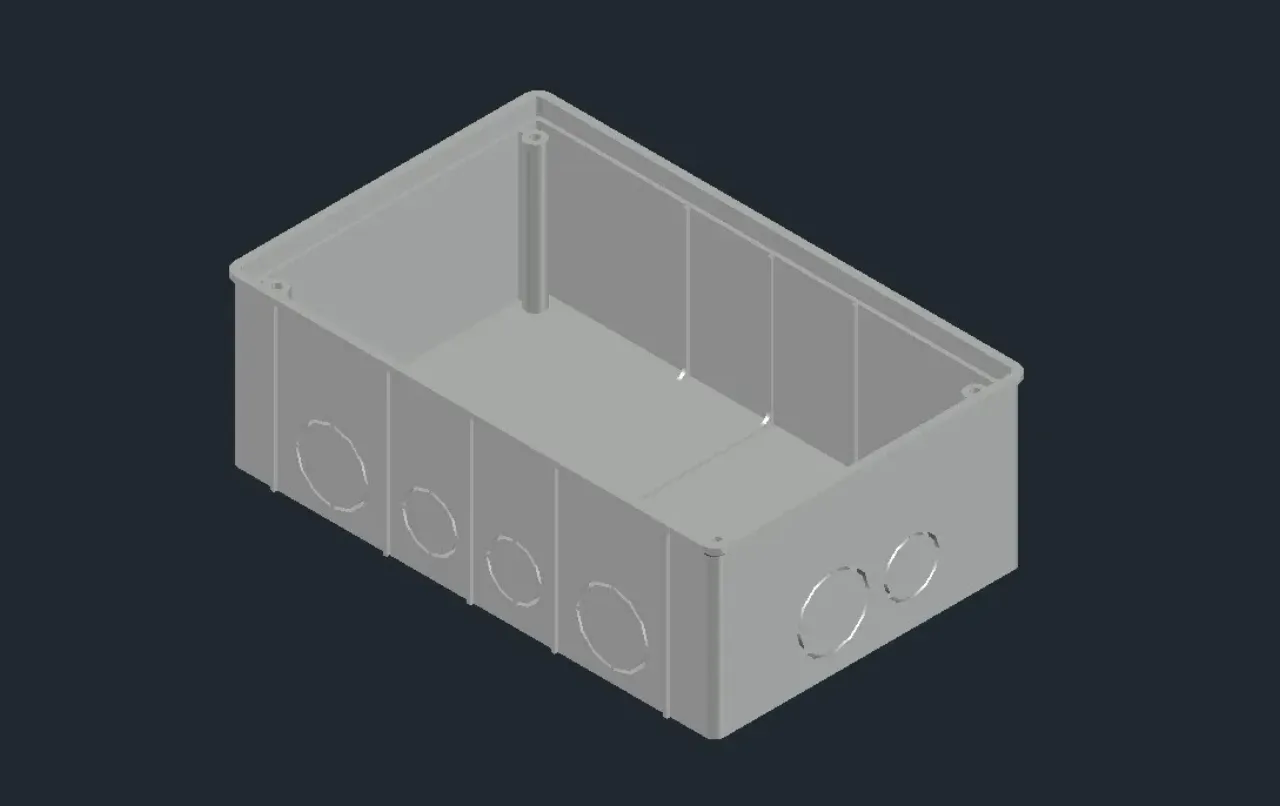 Electrical Box by HEXApd | Download free STL model | Printables.com