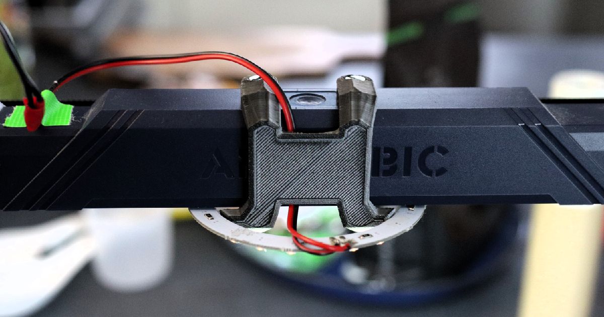 Anycubic Kobra 2 80mm LED Ring Bracket by 666tonsofsquirrels | Download ...