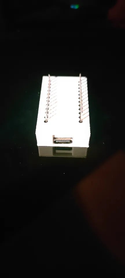 Arduino pro micro with pins case by Wortax | Download free STL model ...