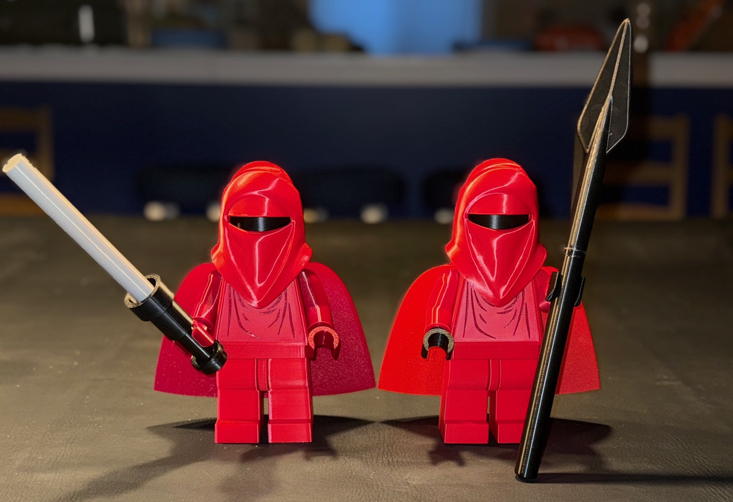 Mega-Sized Lego-like Star Wars Royal Guard Mini-Figures (5:1 Scale) by ...