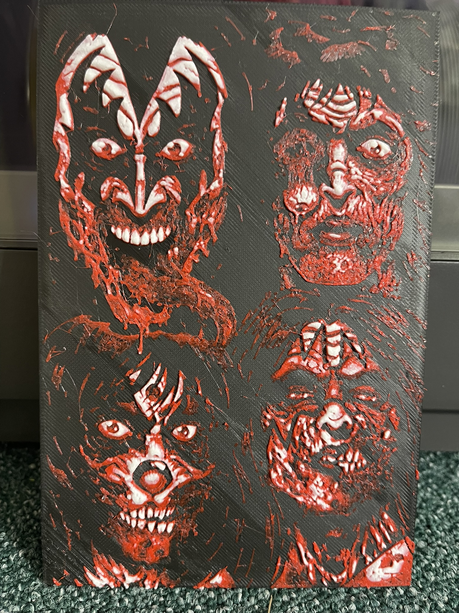 Kiss (5) /some blood for Halloween/ by ideat0m | Download free STL ...