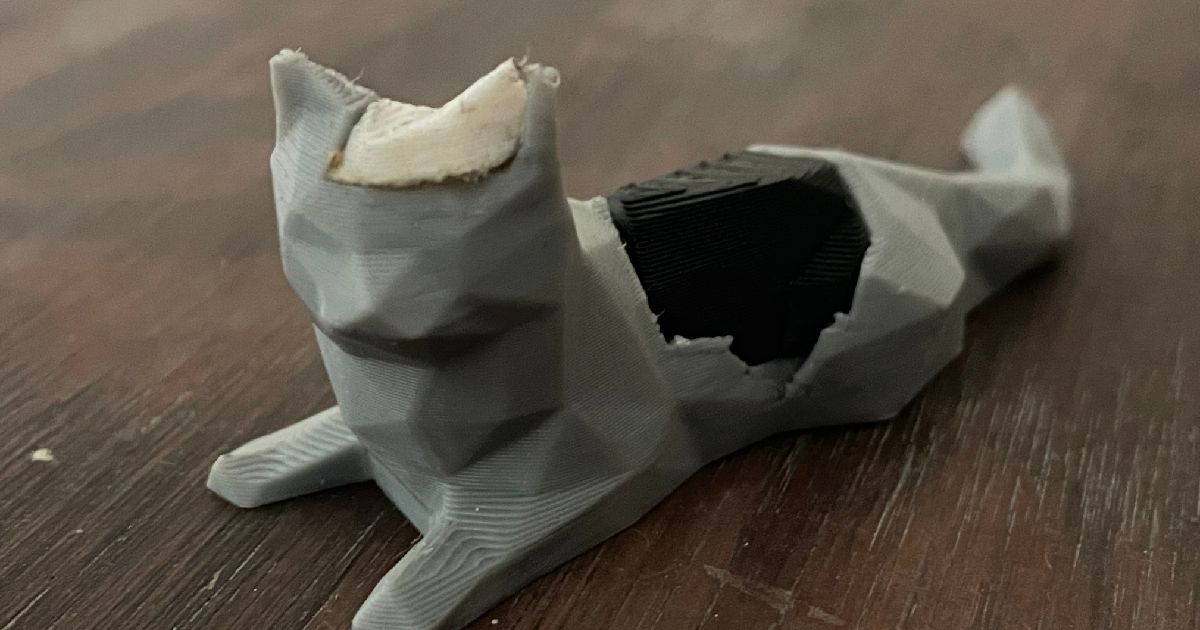 Multi Color Cat by ispont | Download free STL model | Printables.com