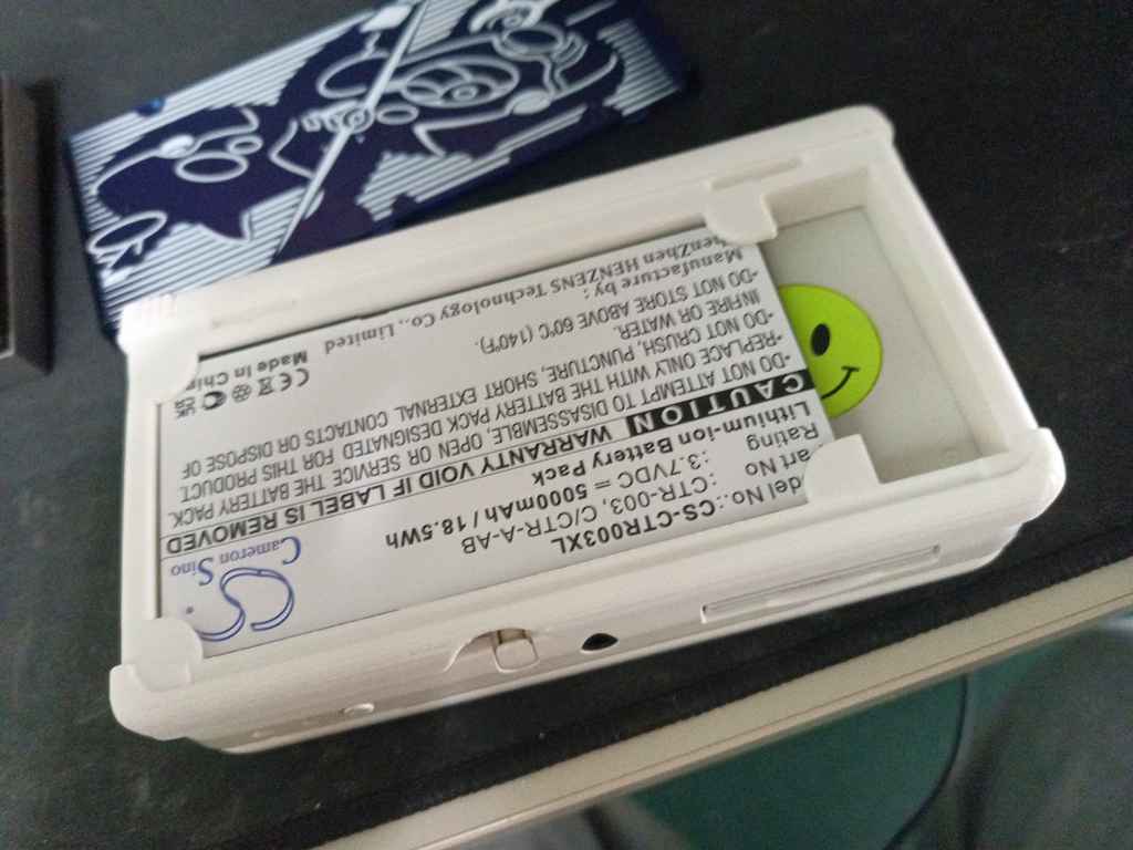 New Nintendo 3DS Battery Extender (N3DS) Supports Faceplates!! by ...