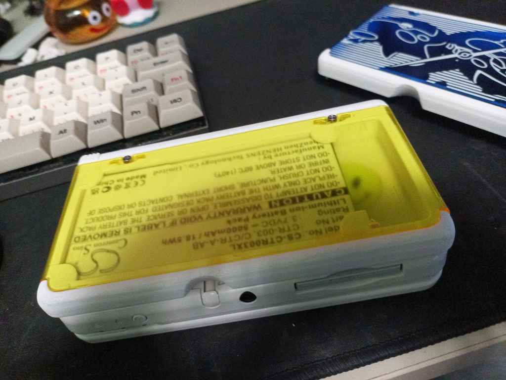 New Nintendo 3DS Battery Extender (N3DS) Supports Faceplates!! by ...