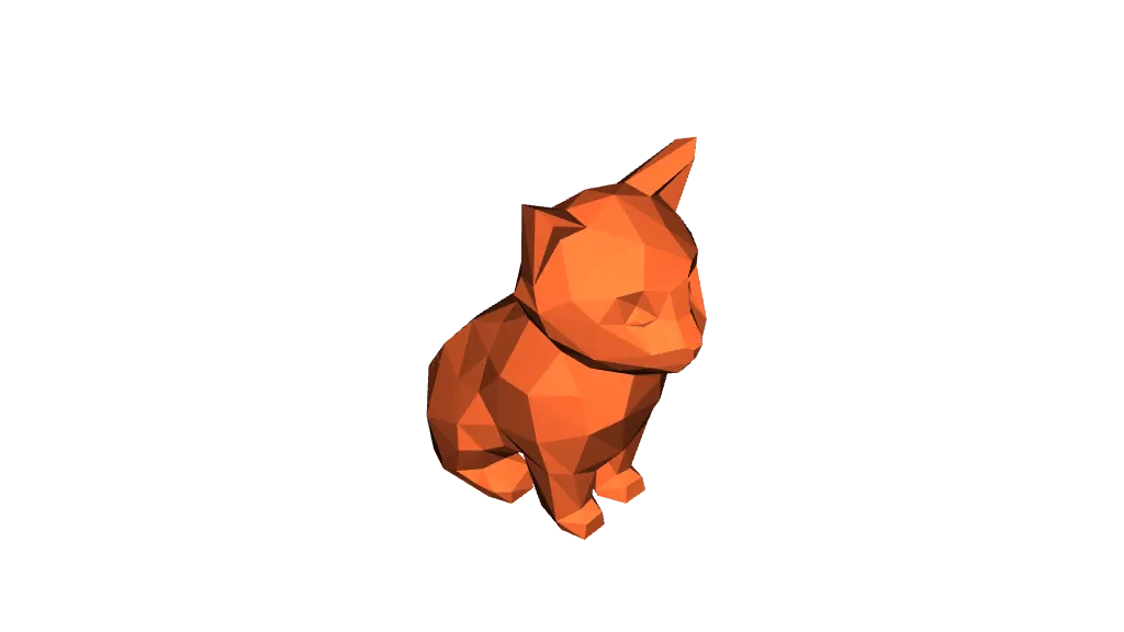 Cute Multi Color Cat by ispont | Download free STL model | Printables.com