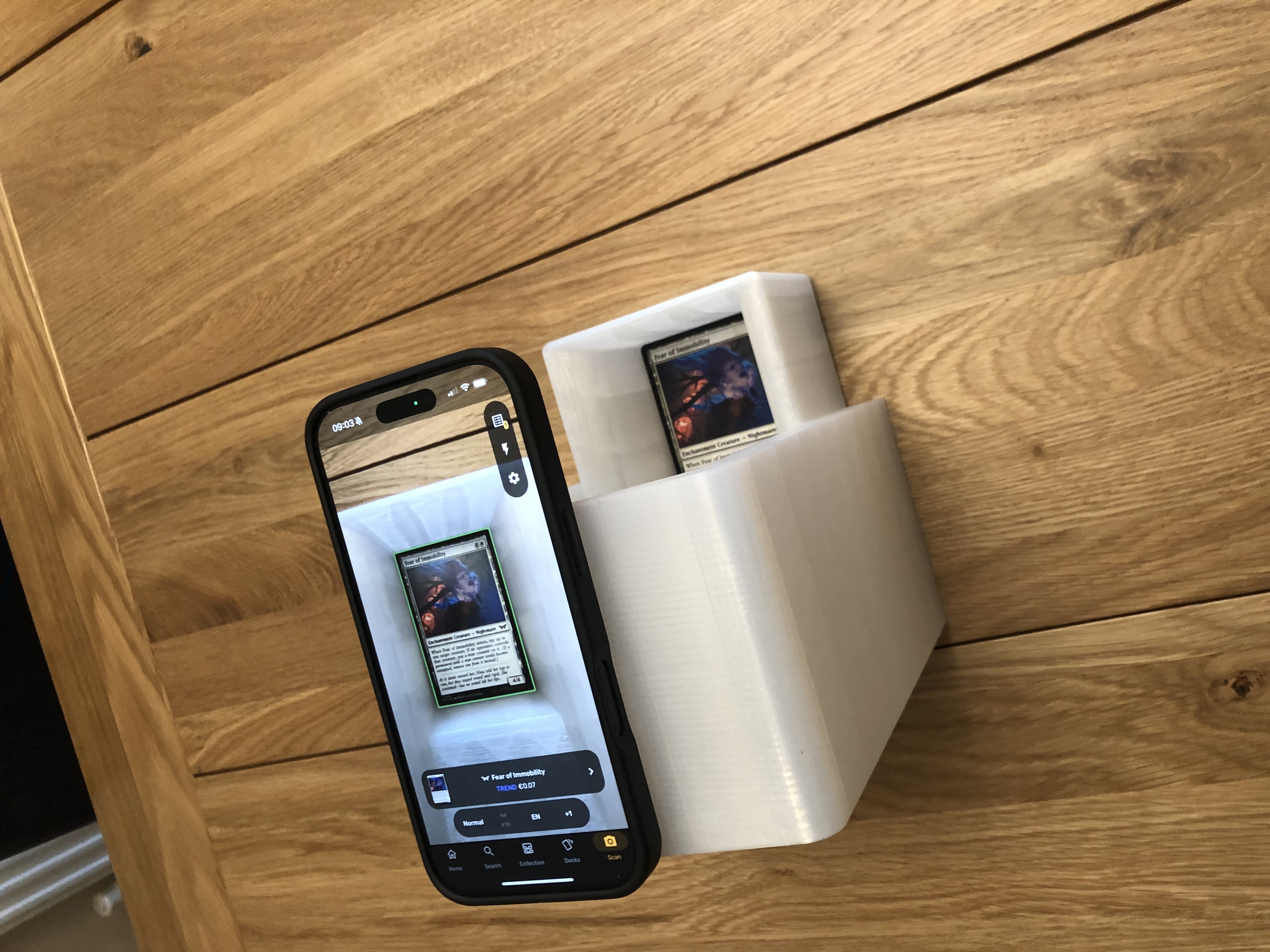 Card Slinger 1.0 Phone Stand Add-On by Paul Howie | Download free STL ...