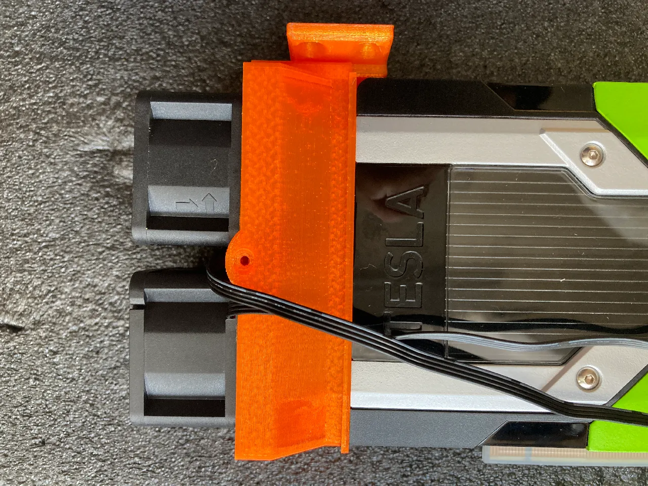 Tesla K80 | NVIDIA - Fan mount by SB | Download free STL model ...