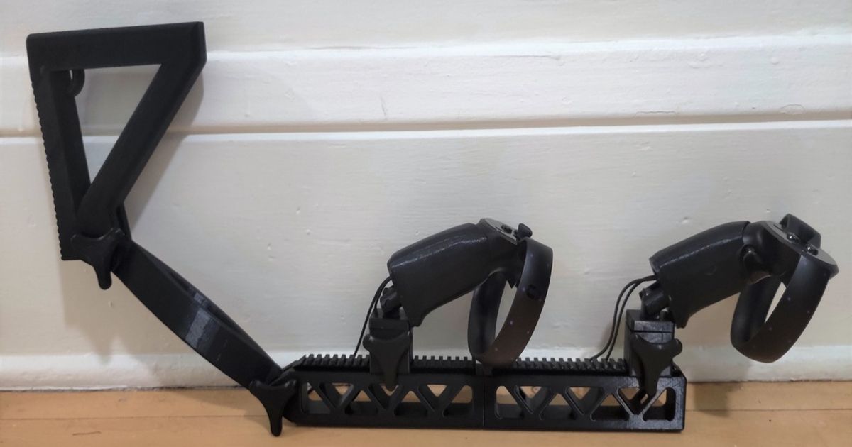 Oculus Rift Adjustable Gun Stock w/ Magnets by SoundHertz | Download ...