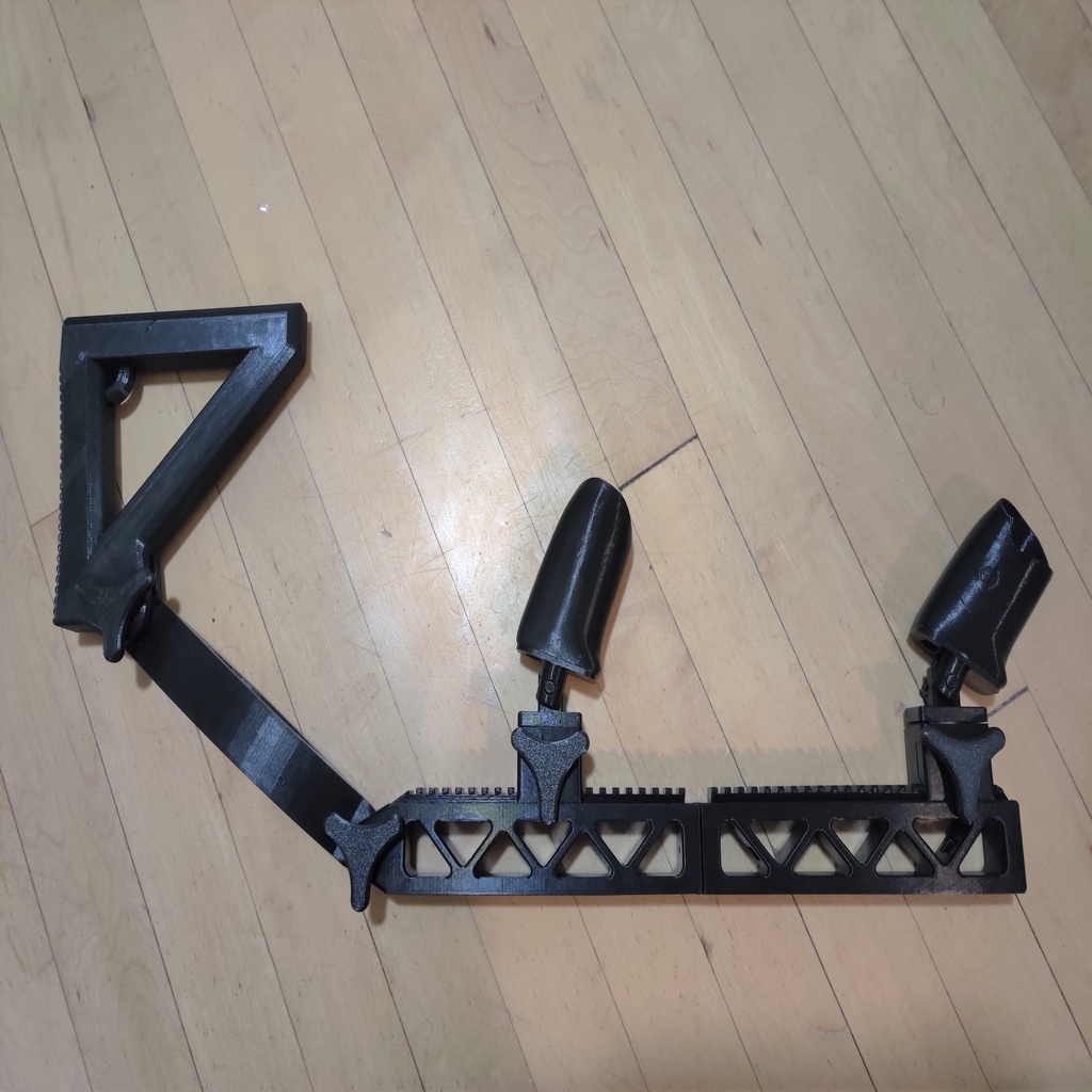 Oculus Rift Adjustable Gun Stock w/ Magnets by SoundHertz | Download ...