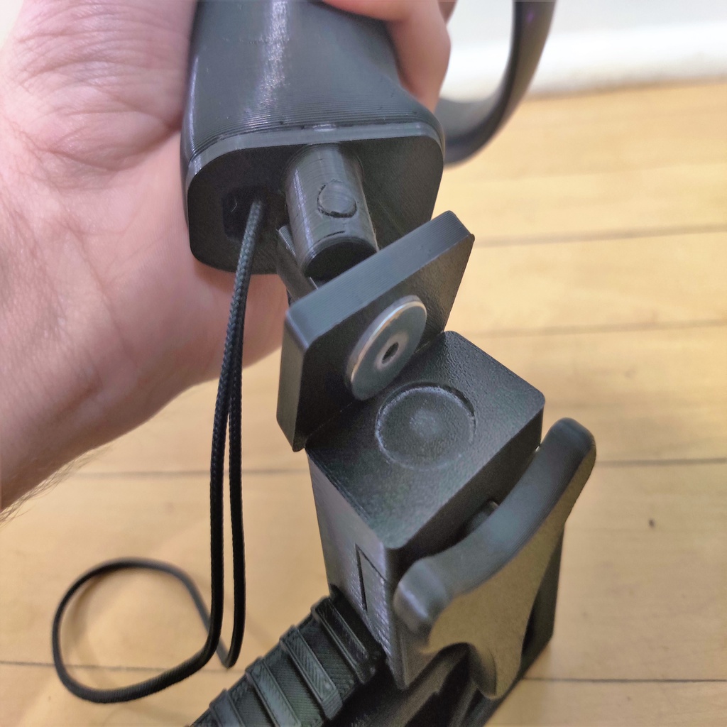 Oculus Rift Adjustable Gun Stock w/ Magnets by SoundHertz | Download ...