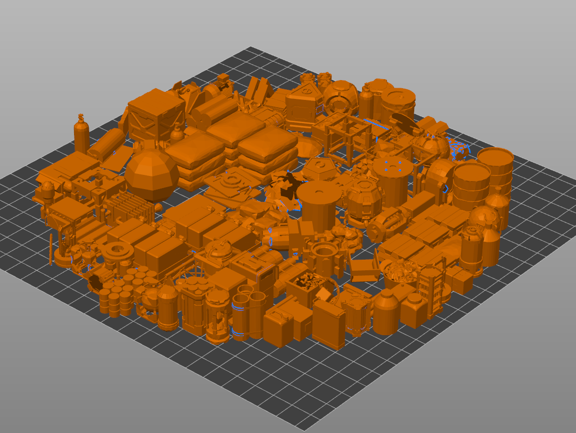 Satisfactory ALL Parts von Serentos | Kostenloses STL-Modell ...