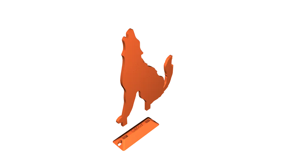 Wolf Airgun Target by qman | Download free STL model | Printables.com