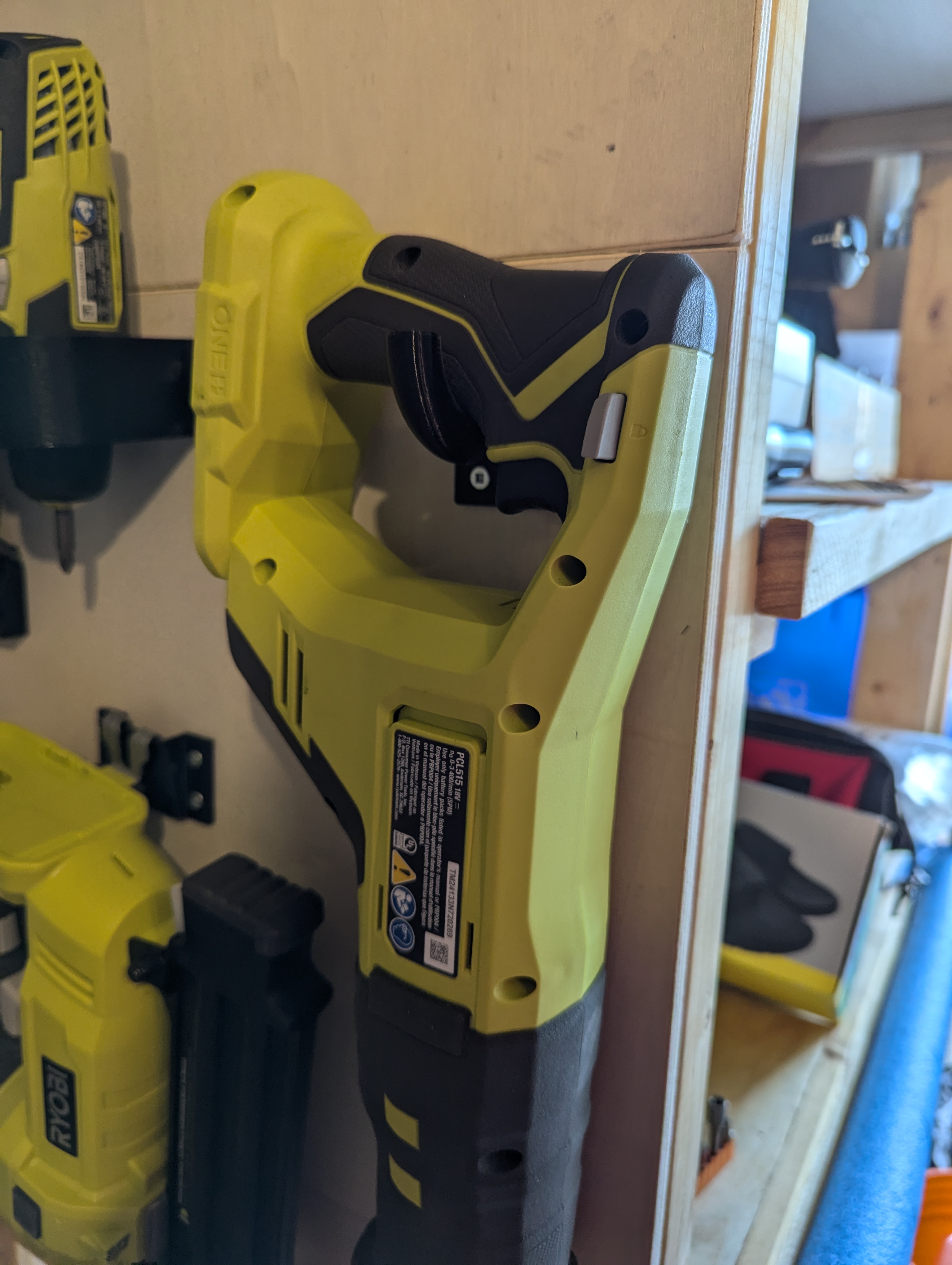 Ryobi Reciprocating Saw Hook by Stas911 | Download free STL model ...