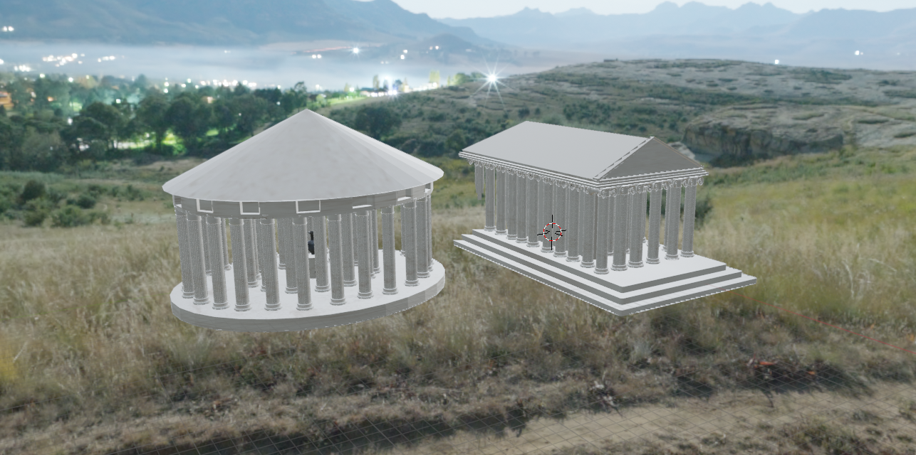 Ancient Greek Temple and Tholos by Μαρία Αβ. | Download free STL model ...