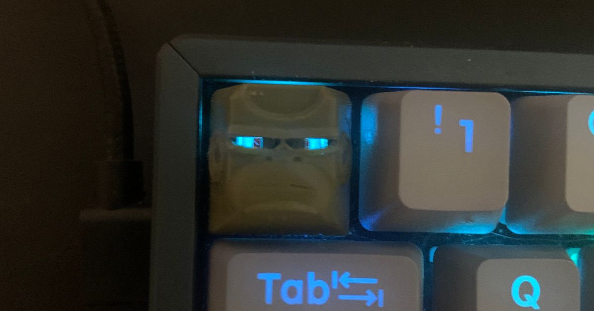 Monkey Keycap - Cherry MX by MonkeyG | Download free STL model ...