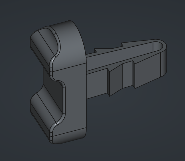 Belden AX105566 Latch by 3DP Solutions | Download free STL model ...