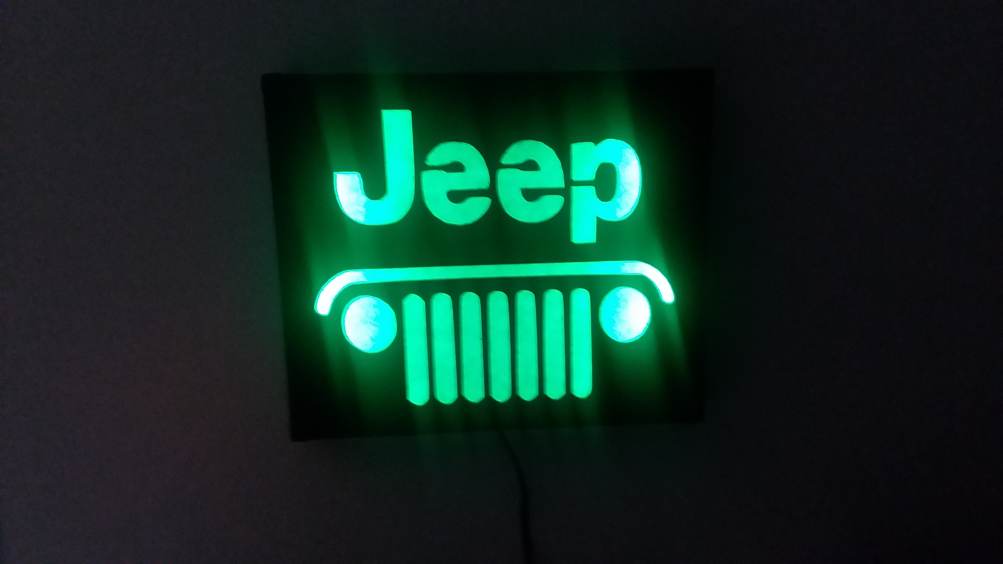Jeep, Light Up Sign by B&B TECH | Printables Store