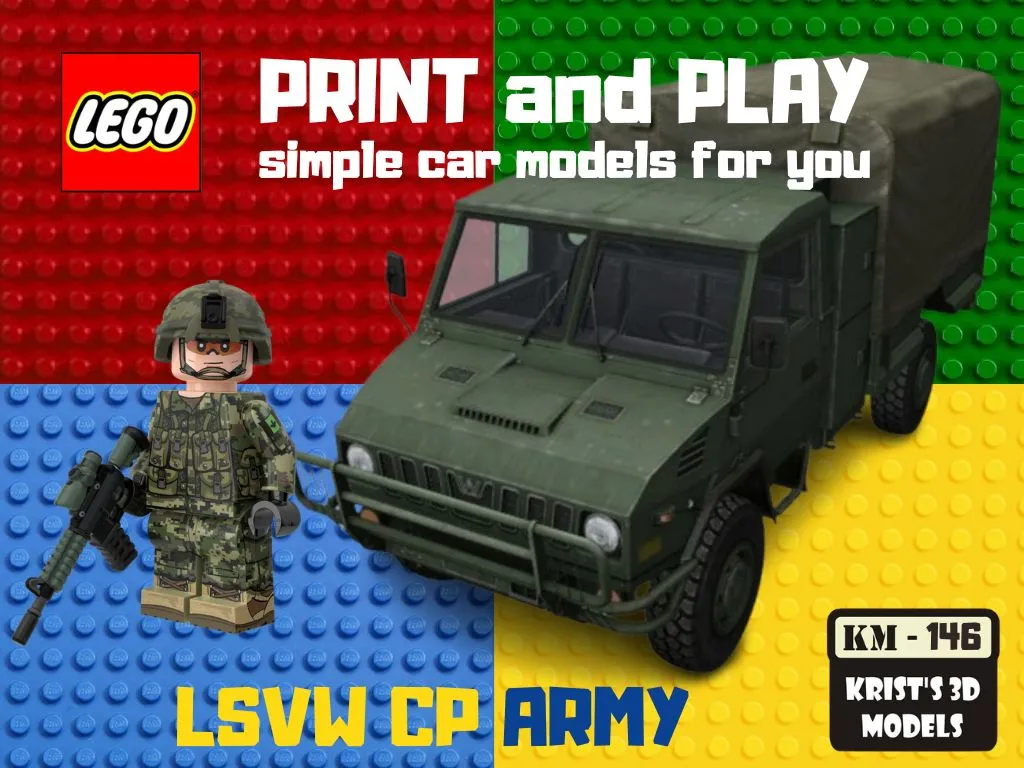 LEGO LSVW CP ARMY by Mgr. Pavel Krist | Download free STL model ...