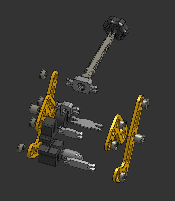 Fully Printed Kant-Twist Style Clamp by Brian Mullen | Download free ...