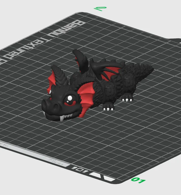 Articulated Bat Dragon by Valeria Momo & Mattia | Download free STL ...