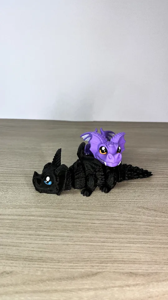 Articulated Bat Dragon by Valeria Momo & Mattia | Download free STL ...