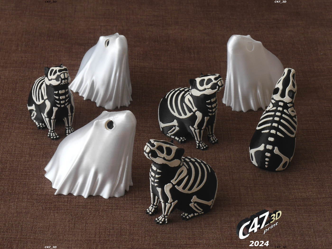 Halloween Capybara by C47_3d | Download free STL model | Printables.com