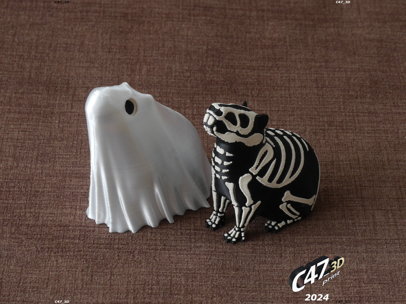 Halloween Capybara by C47_3d | Download free STL model | Printables.com