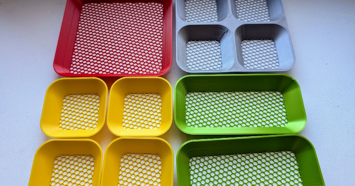 Stackable token trays set - UPDATED! by MormoDeVermis | Download free ...