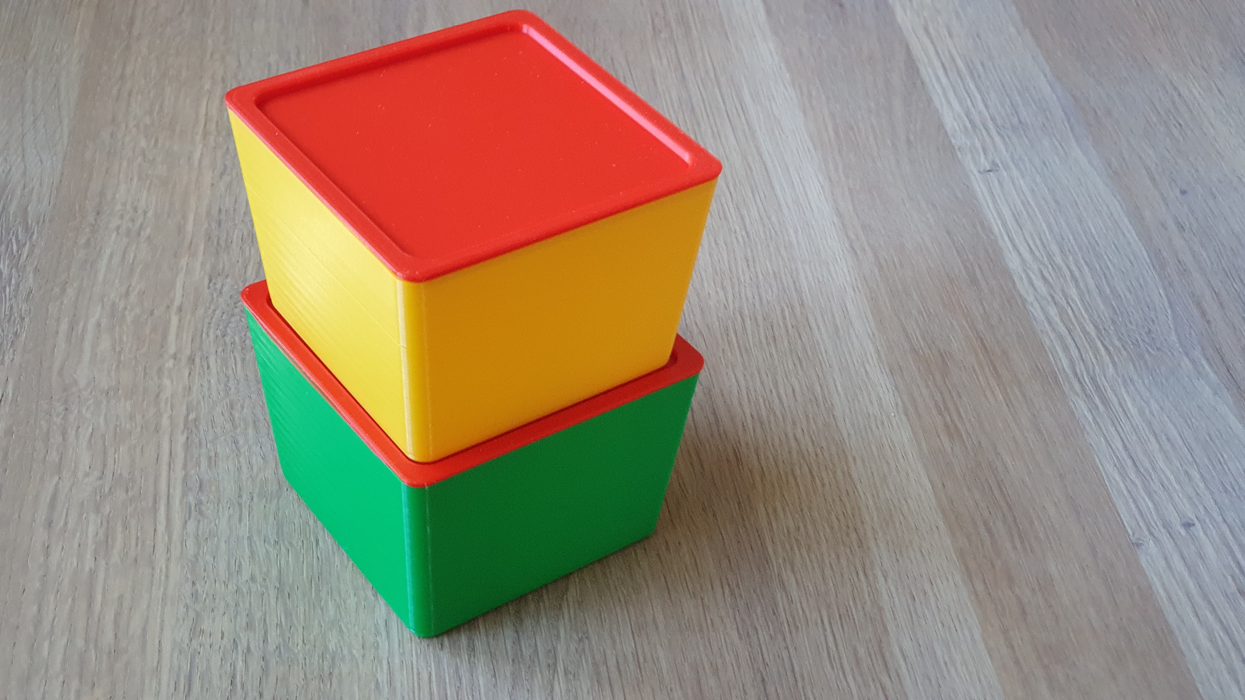 Small stackable storage box with lid (parametric) by perja12 | Download ...