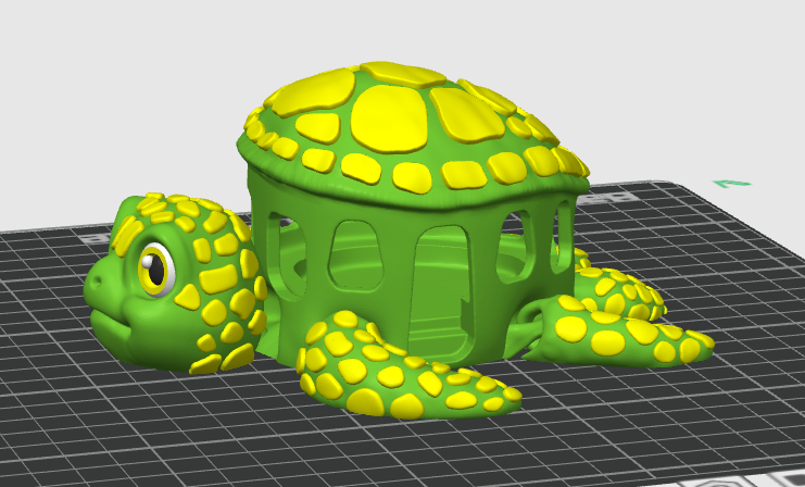 Articulated Turtle Bus | Cute Flexi Print In Place by Cylix3D ...