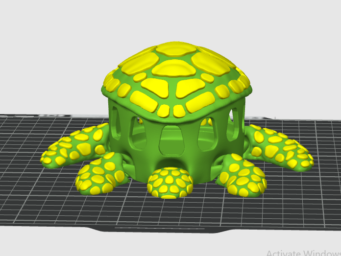 Articulated Turtle Bus | Cute Flexi Print In Place by Cylix3D ...