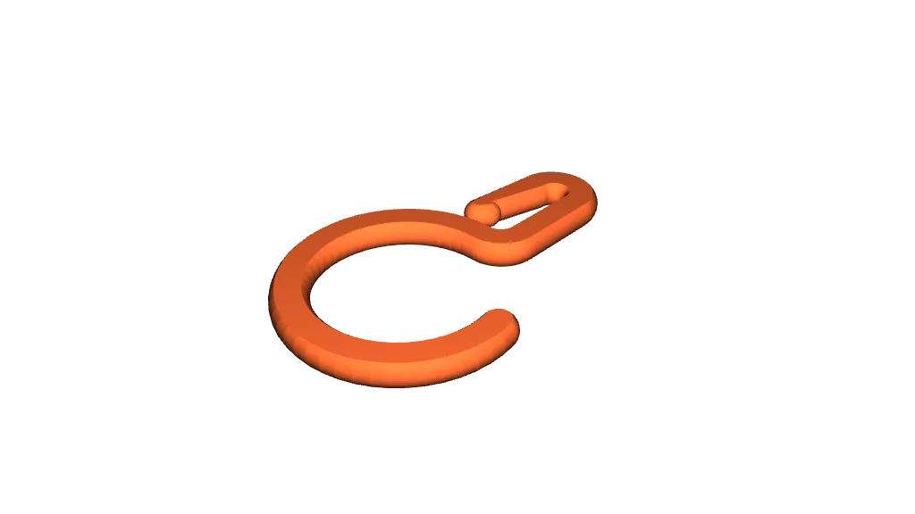 Curtain hook by Guidhouse | Download free STL model | Printables.com