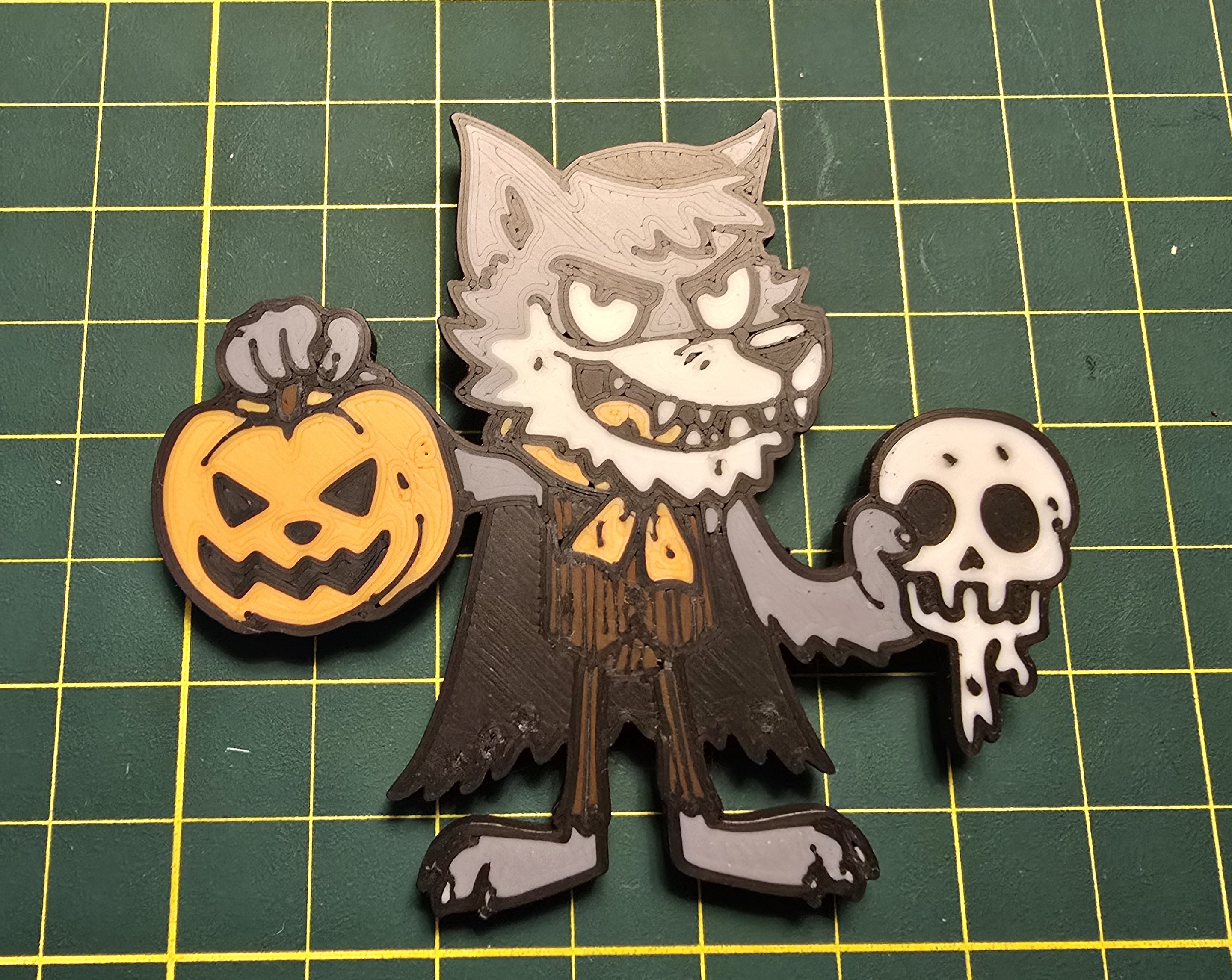 Halloween Werewolf by Mikek | Download free STL model | Printables.com