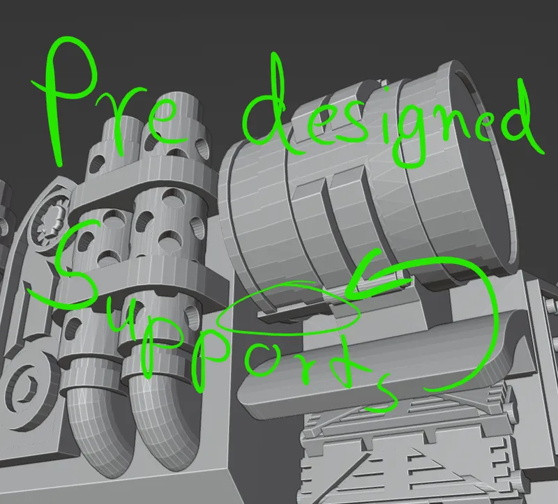 Warhammer Shadowsword Tank by Drak | Download free STL model ...