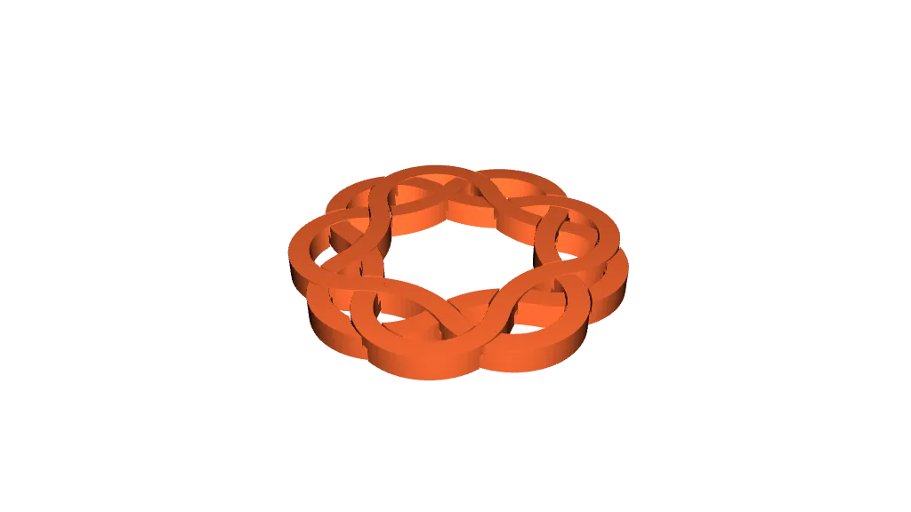 Coaster Interlocking Puzzle Brain Teaser by Sanciio | Download free STL ...